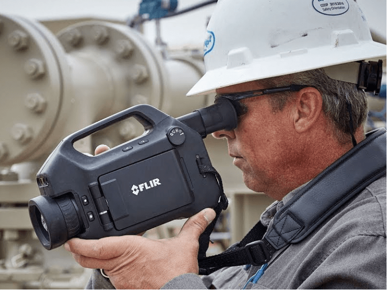 FLIR GF620 - Cámara OGI detección gas - Hidrocarburos