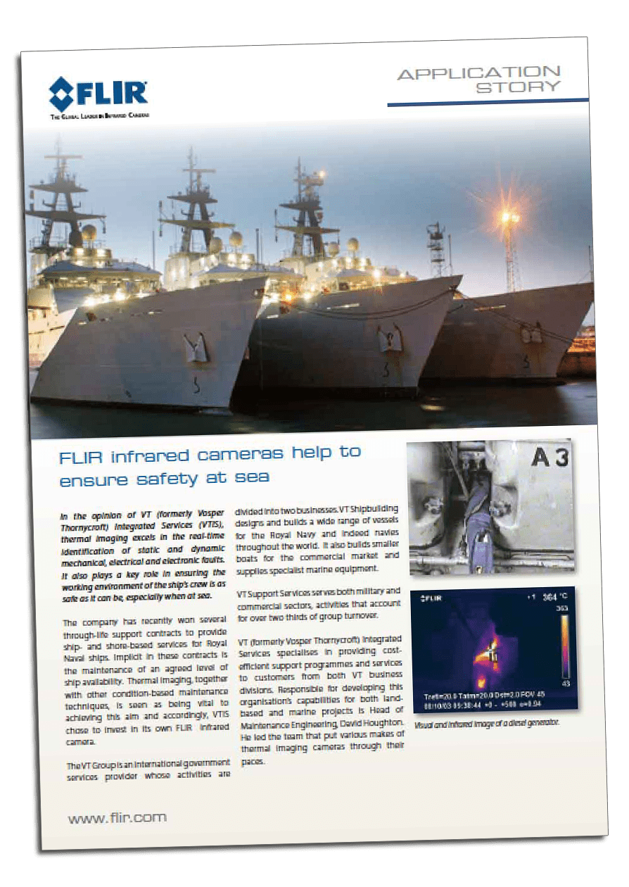 Cámaras termográficas FLIR para el mantenimiento de buques de la Royal ...