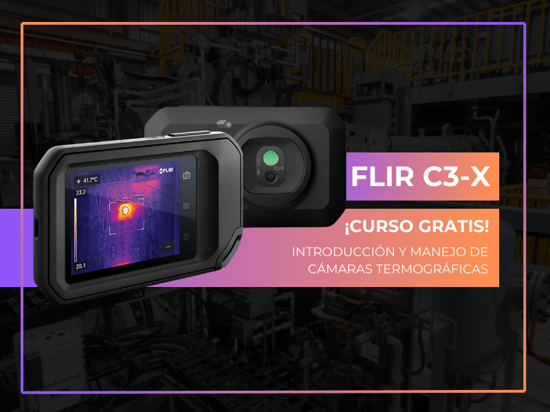Cámara termográfica FLIR C3-X - Apliter Termografia