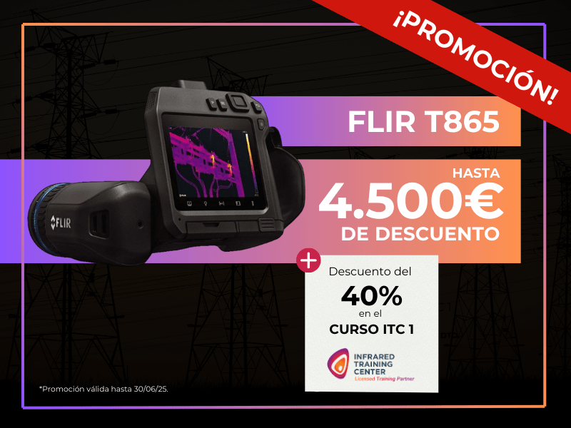 Cámara termográfica FLIR T865 - Apliter Termografia