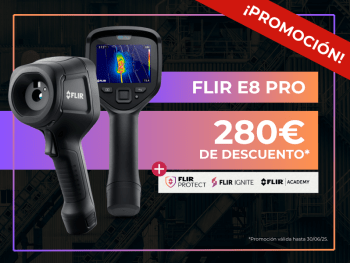 Cámara termográfica FLIR E8 Pro - Precio y compra online
